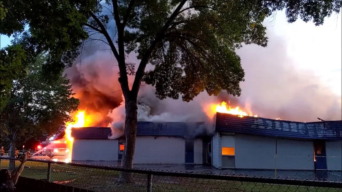 The day the school burned down